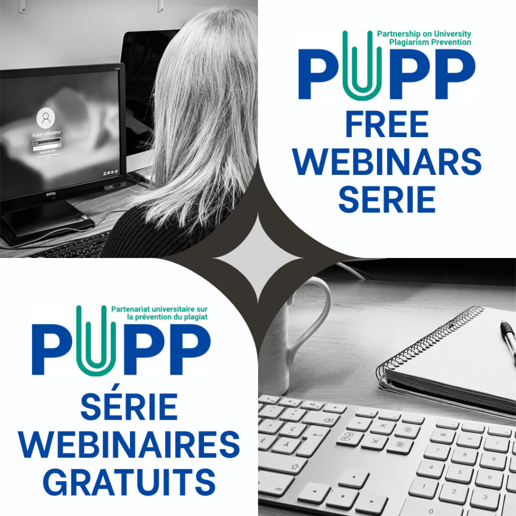 Webinaires gratuits du PUPP – PUPP